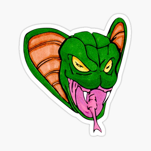 "Cobra Head" Sticker for Sale by lordmylar | Redbubble