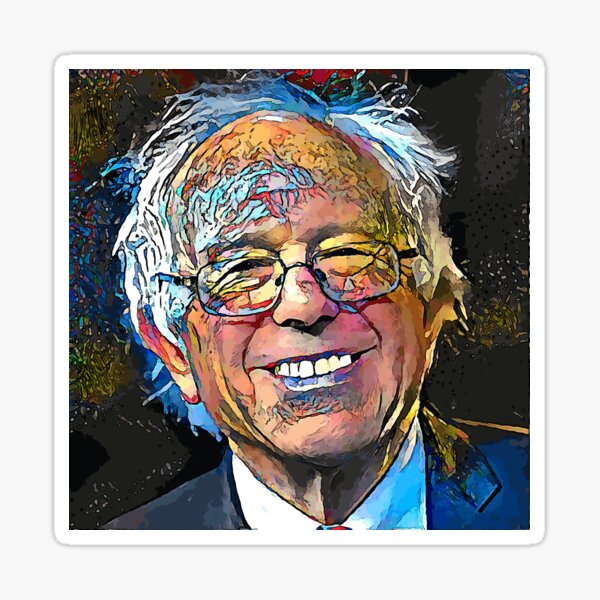 "Feel The Bern" Sticker by saintiro | Redbubble