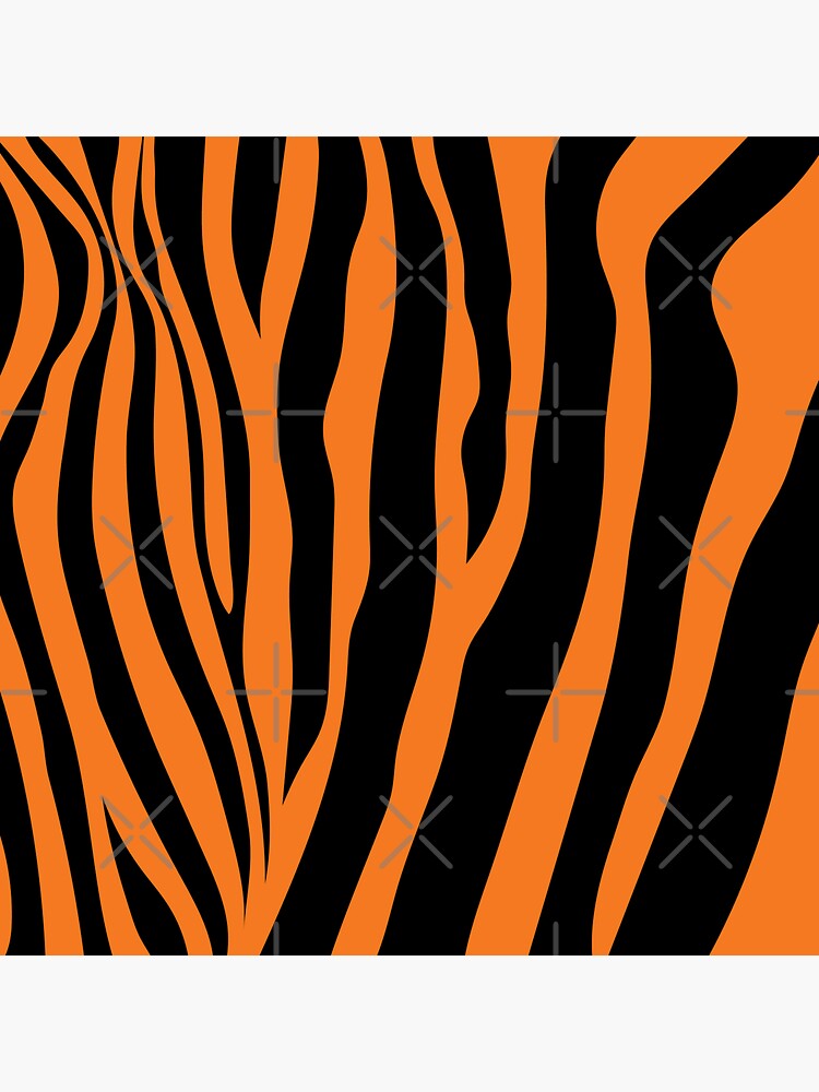 "Orange Zebra Print, Vivid Green, New 2020, Chic, Elegant" Sticker by ...