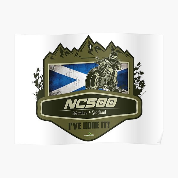 "NC500 North Coast 500 Scotland NC 500 Road Trip Sticker T-Shirt 02 ...