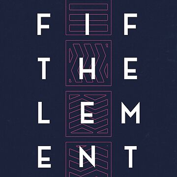 "The Fifth Element" Sticker for Sale by Bad Box | Redbubble
