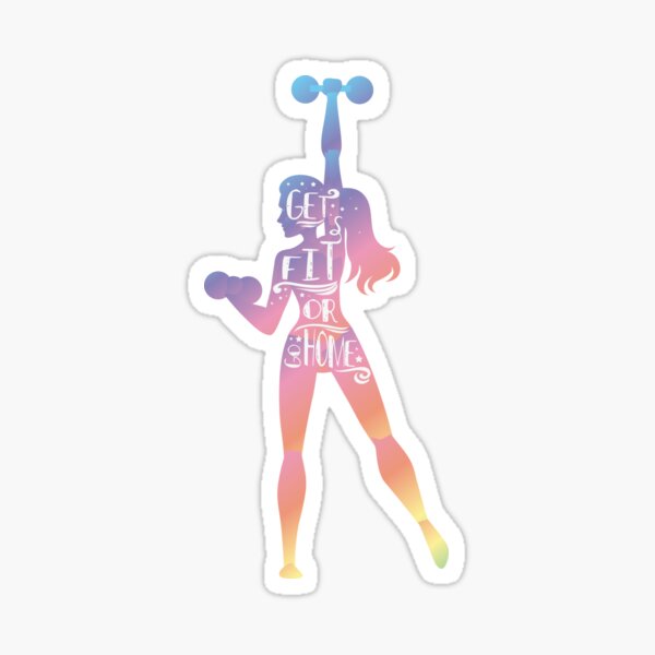 "Fit" Sticker for Sale by geroDev | Redbubble