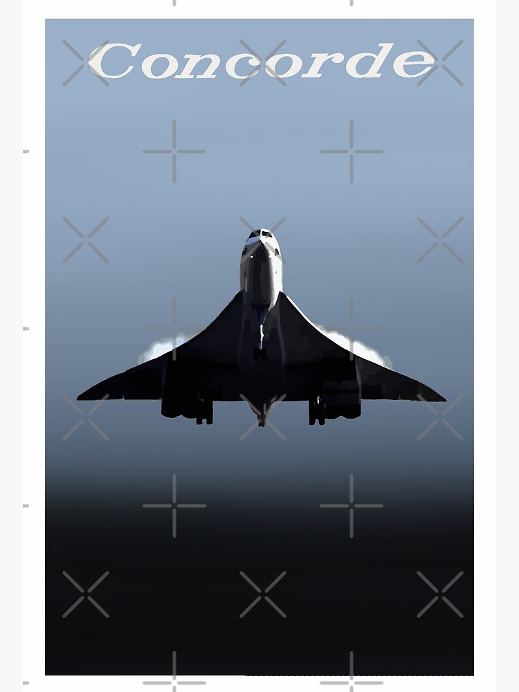 "Concorde - Take Off" Poster for Sale by Speedbirddesign | Redbubble