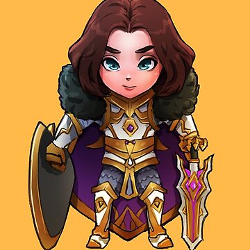 "Mobile Legends Cute Chibi Tigreal ML" Art Board Print for Sale by ...