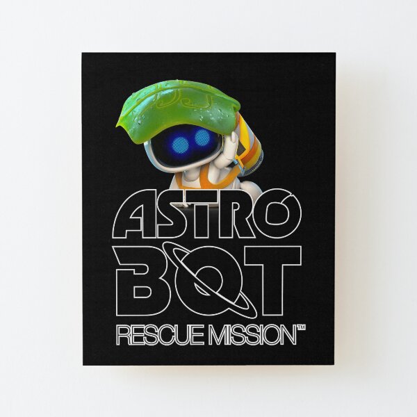 Astro Bot Wall Art | Redbubble