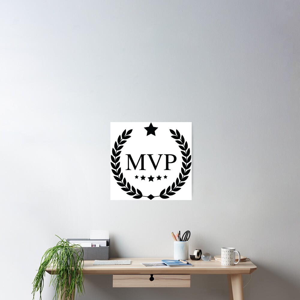 "MVP (Most Valuable Player)" Poster for Sale by MerchHouse | Redbubble