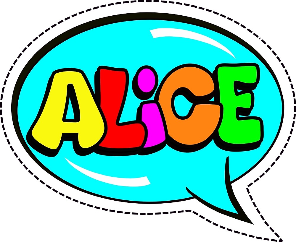 "Alice bubble" by Schlitteur | Redbubble