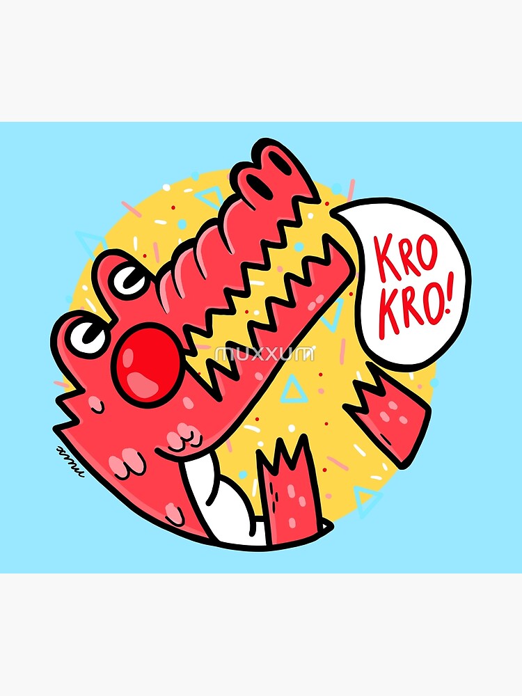"KROKRO" Poster for Sale by muxxum | Redbubble