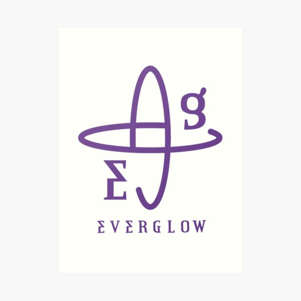 "Everglow Logo" Art Print for Sale by luki501 | Redbubble