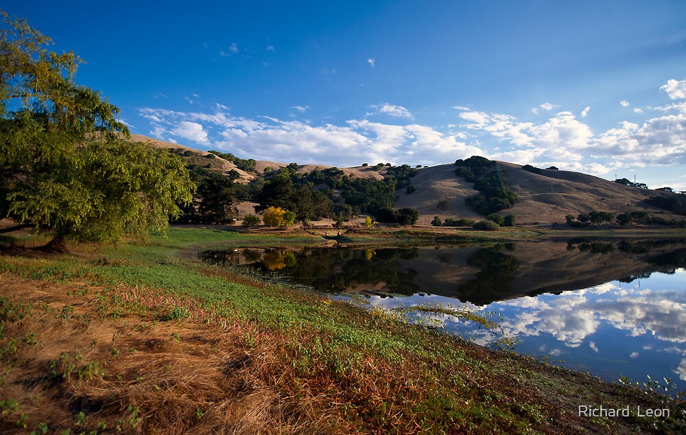 "Stafford Lake • Sunrise • Novato, California" by Alice Leon | Redbubble