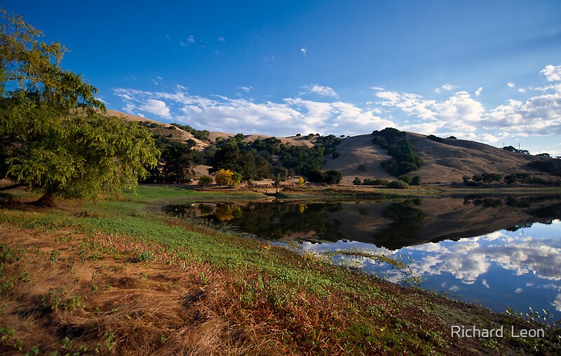 "Stafford Lake • Sunrise • Novato, California" by Alice Leon | Redbubble
