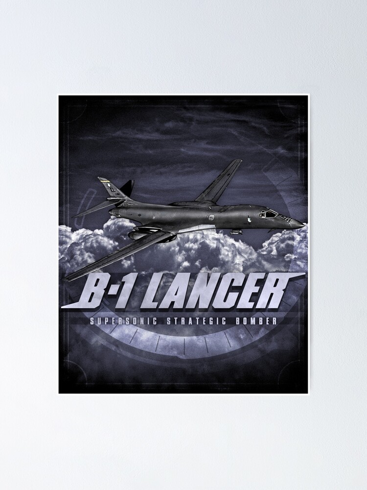 "B-1 Lancer" Poster for Sale by deathdagger | Redbubble