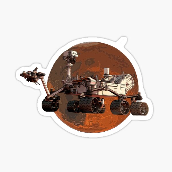 "Curiosity" Sticker by Grovian | Redbubble