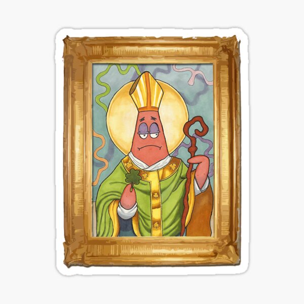 "Patrick Star" Sticker for Sale by idkco | Redbubble