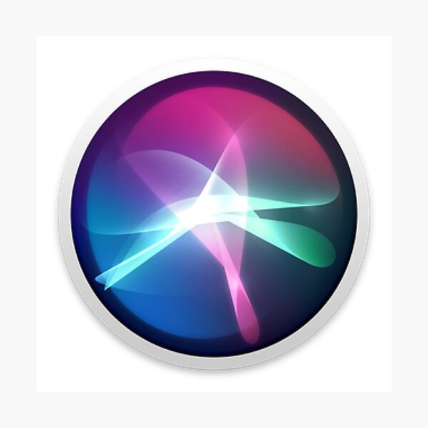 "Siri Logo" Photographic Print by LucindaBoi | Redbubble