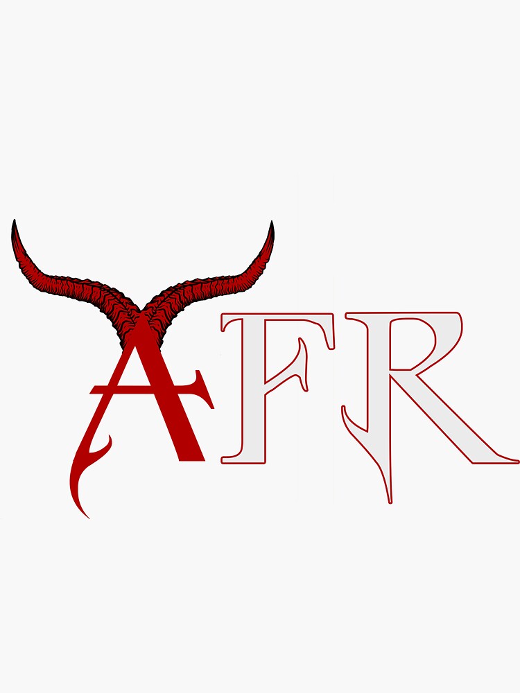 "AFR Logo" Sticker by afrtruemetal | Redbubble