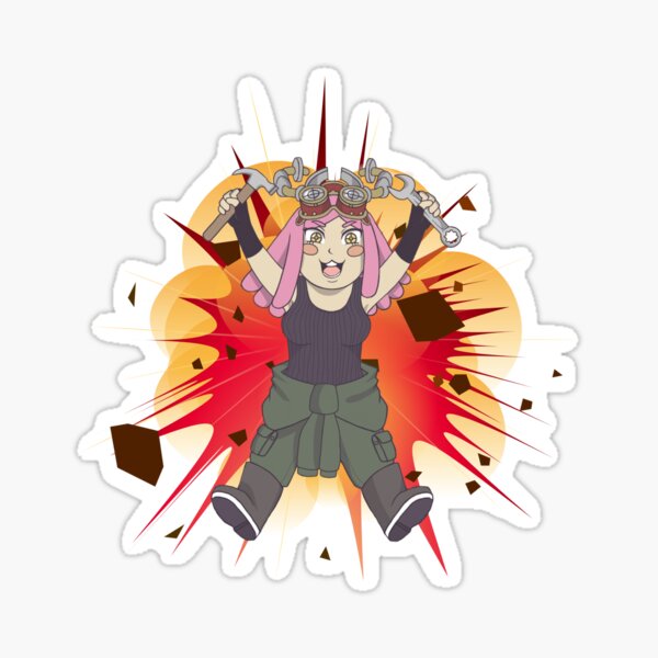 "Mei Hatsume " Sticker for Sale by F00Fighters | Redbubble