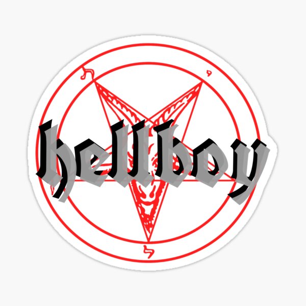 Hellboy Stickers | Redbubble