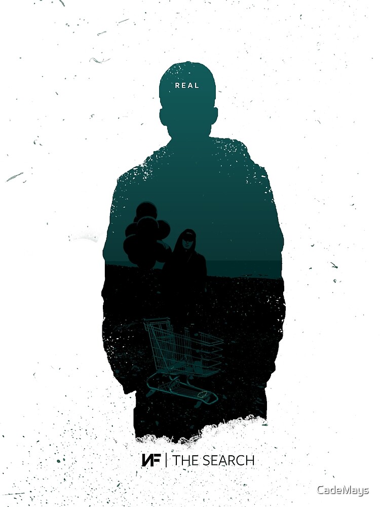 "NF The Search " Canvas Print by CadeMays | Redbubble