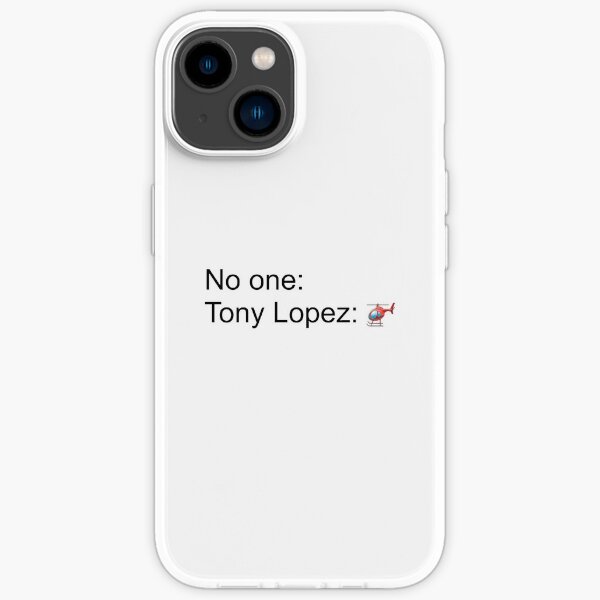 "Tony Lopez tiktok helicopter meme" iPhone Case for Sale by alelauu ...