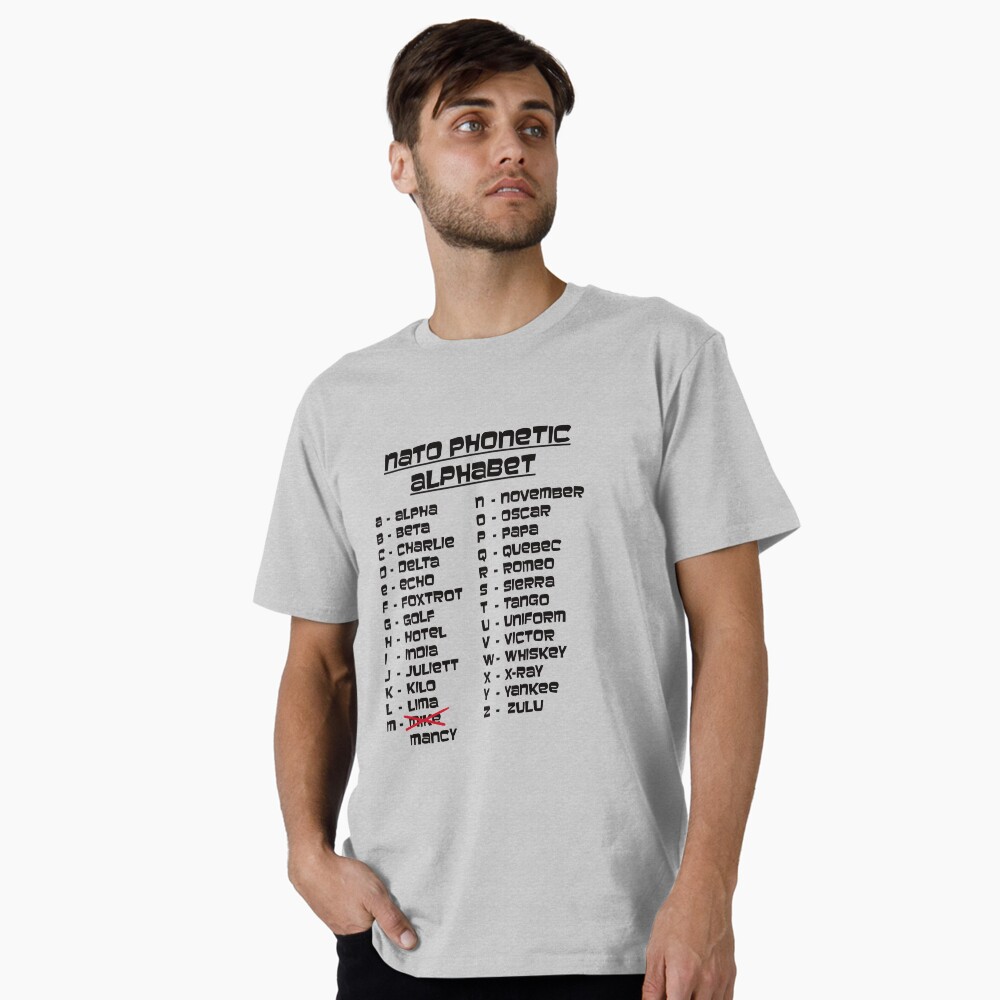 "Archer - NATO Phonetic Alphabet (Mancy)" Poster for Sale by ...