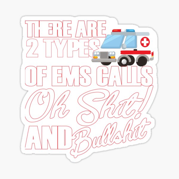 Ambulance Stickers | Redbubble