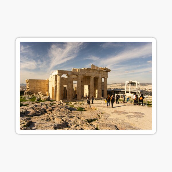 "Acropolis of Athens" Sticker by KensLensDesigns | Redbubble
