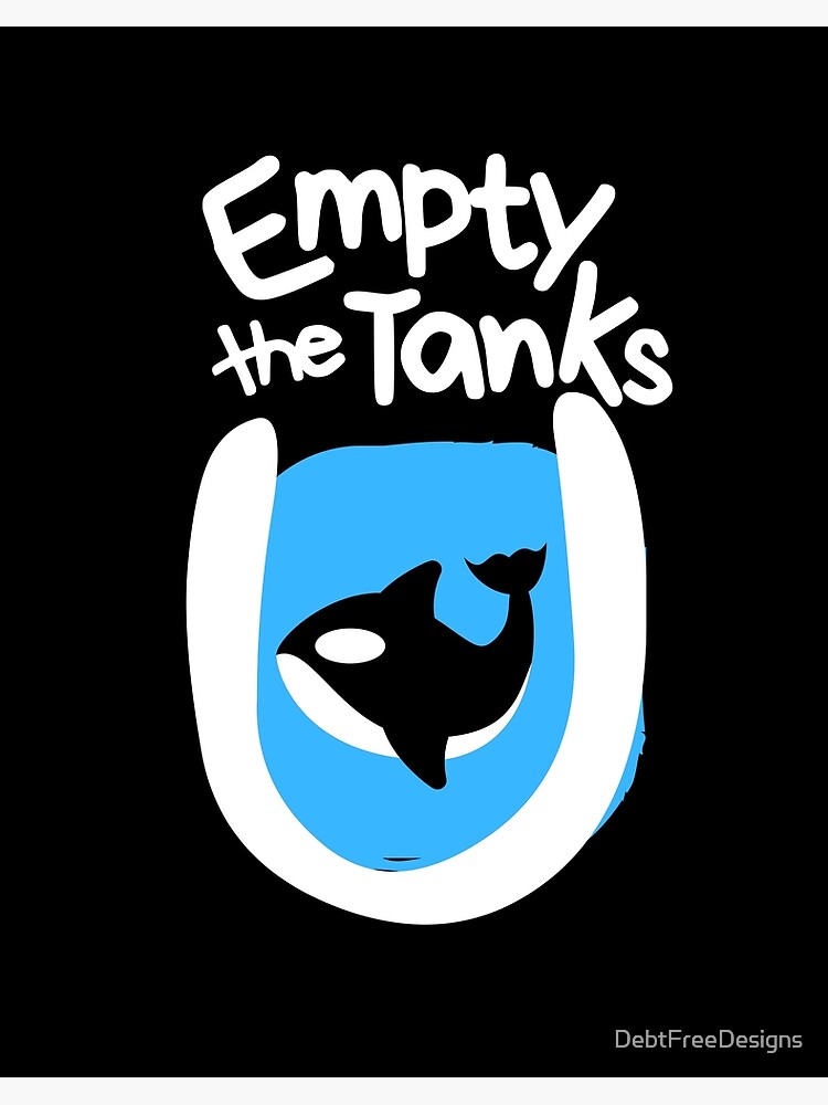 "Empty The Tanks" Art Board Print for Sale by DebtFreeDesigns | Redbubble