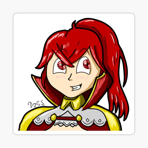 "Cheeky Anna" Sticker for Sale by Dapper-Cranium | Redbubble