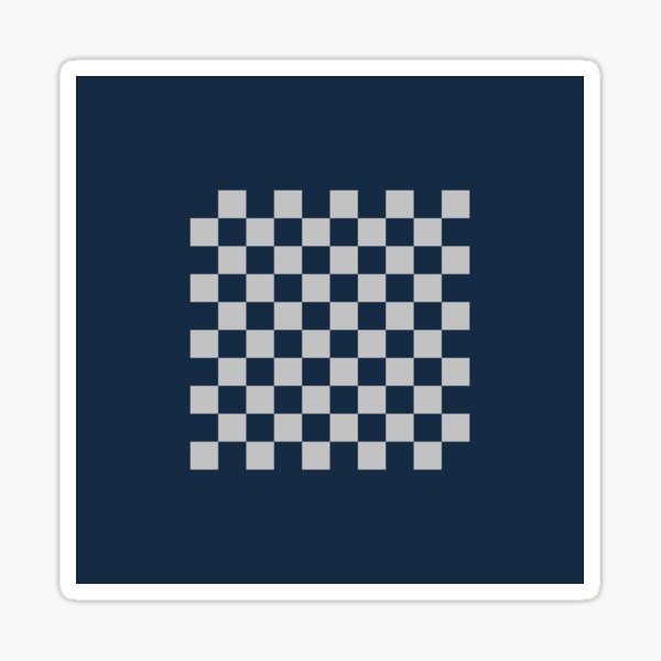 "Checkerboard" Sticker for Sale by Z-DESIGNS | Redbubble