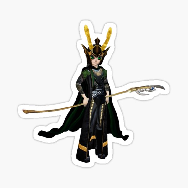 "Chibi Loki" Sticker for Sale by YodaWars | Redbubble