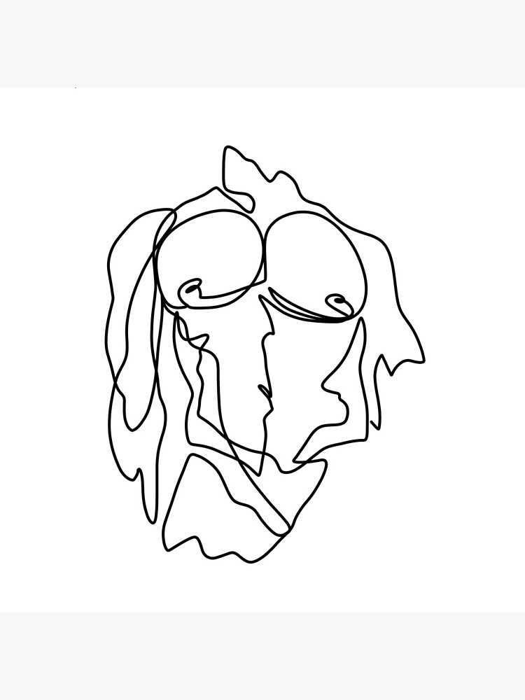 "Male figure line drawing" Art Print for Sale by casadelamente | Redbubble