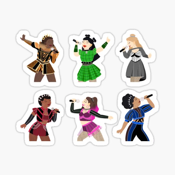 "six sticker pack" Sticker for Sale by 70sdeaky | Redbubble