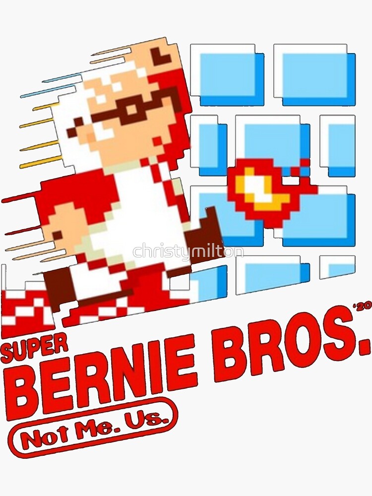 "Super Bernie Bros" Sticker for Sale by christymilton | Redbubble