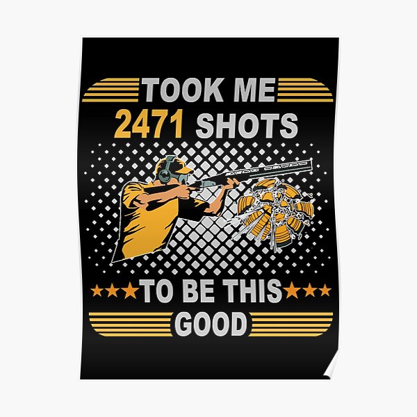 "Shattered Clay Pigeon Trap Shooting gift - Shot Gun Skeet Trap Target ...