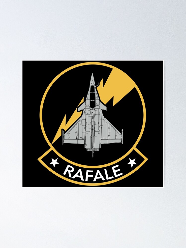 Poster « Dassault Rafale », par StrongVlad | Redbubble