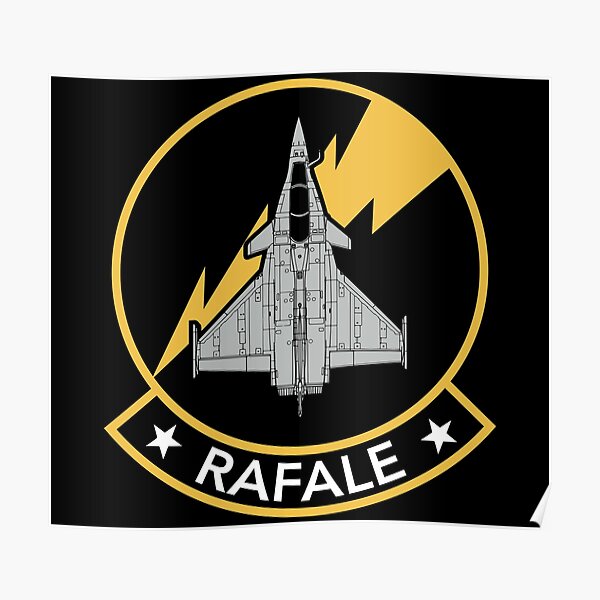 Poster « Dassault Rafale », par StrongVlad | Redbubble