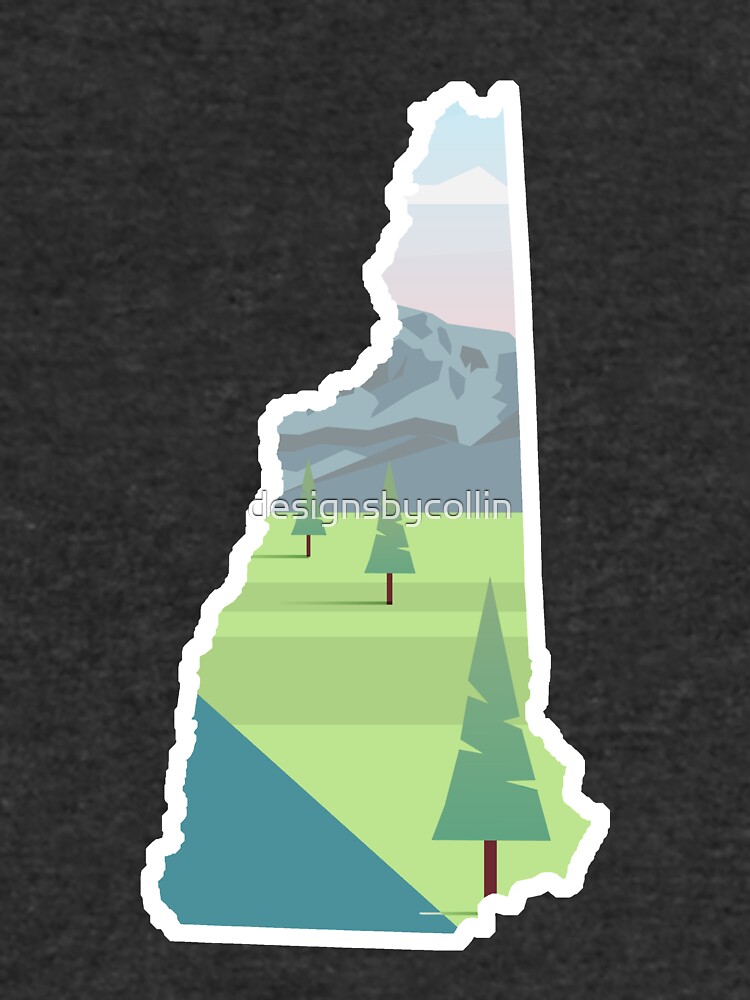 "New Hampshire NH 603 Nature - Outdoors" Lightweight Hoodie for Sale by ...