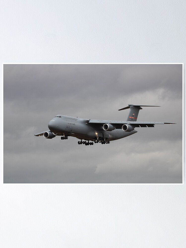 "Lockheed C5M Galaxy" Poster by dan-newton | Redbubble