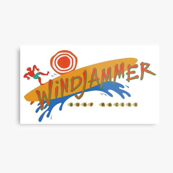 "Windjammer Design" Metal Print for Sale by carowindsfanson | Redbubble