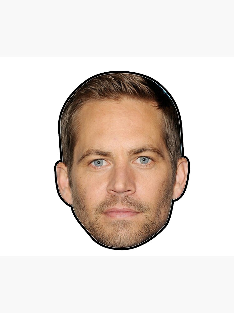 "Paul Walker Face " Art Print by im-nefarious | Redbubble