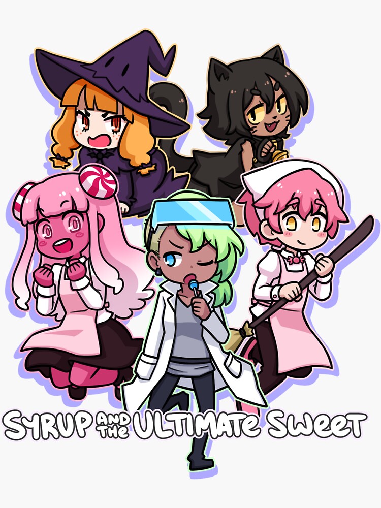 Syrup And The Ultimate Sweet Sticker By Nomnomnamiart Redbubble