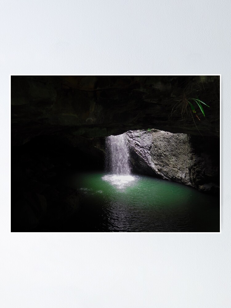 "Natural Bridge - Springbrook National Park" Poster for Sale by ...