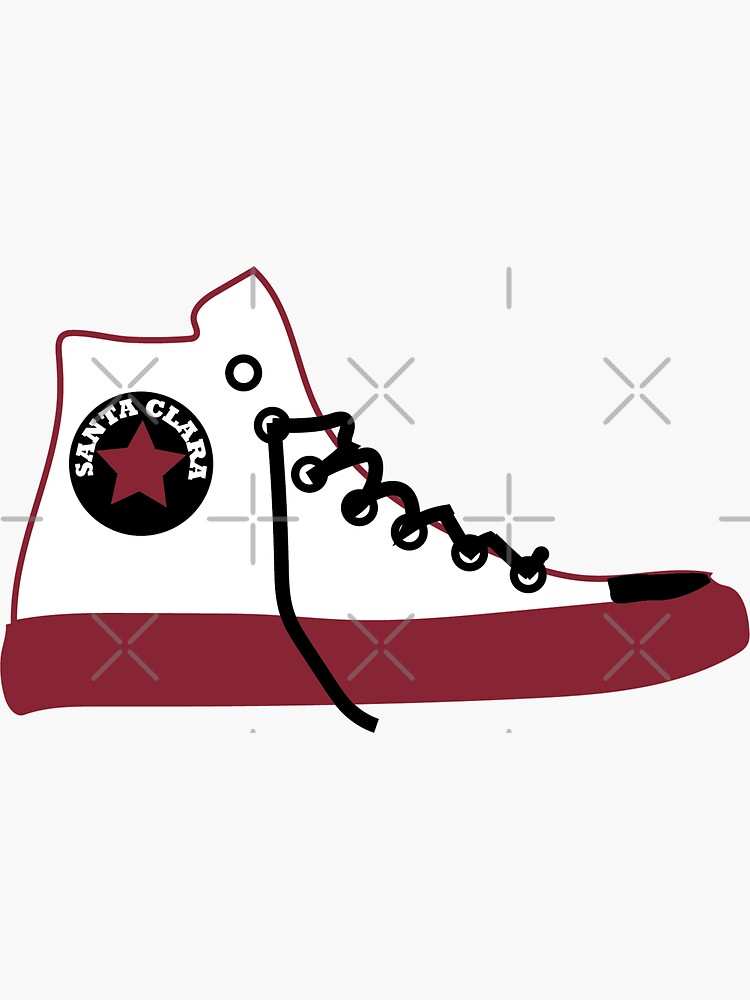 "Santa Clara All Star" Sticker for Sale by taliakatz | Redbubble