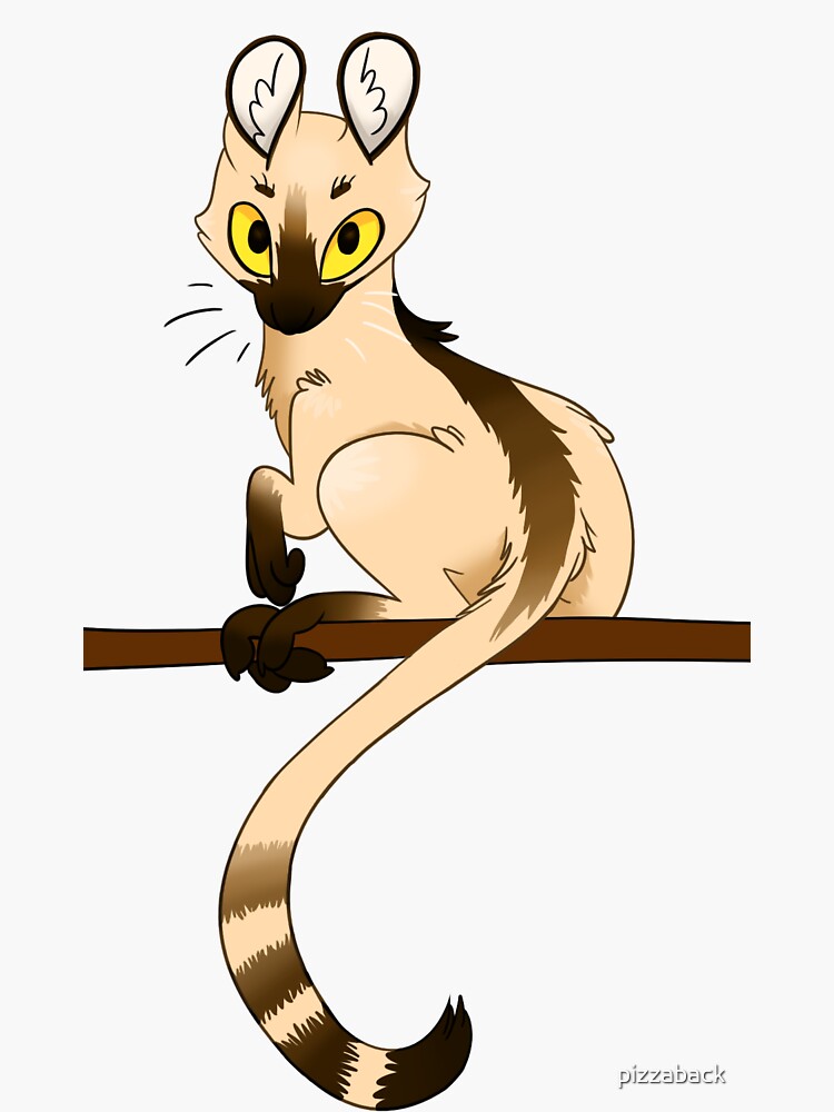 "Forest Creature (no background)" Sticker for Sale by pizzaback | Redbubble