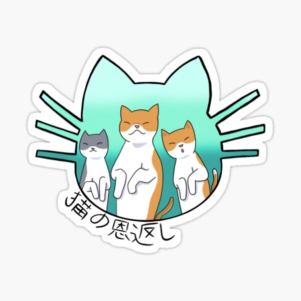 The Cat Returns Stickers | Redbubble