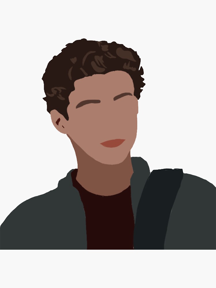 "Ricky Bowen Drawing" Sticker for Sale by emilyzhang1021 | Redbubble