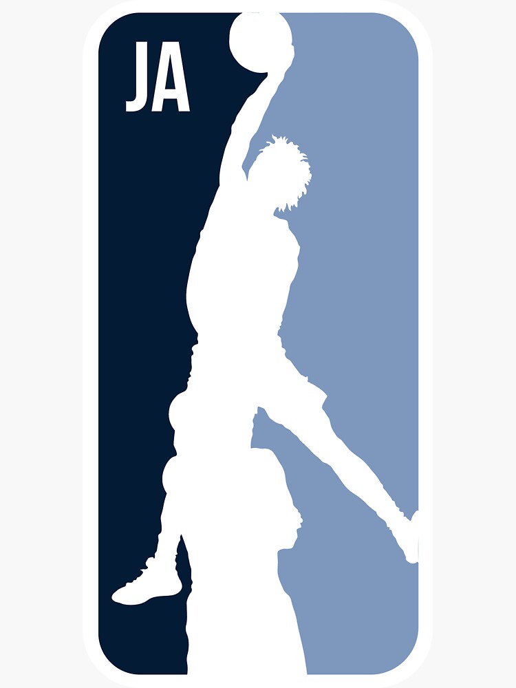 Ja Morant New Logo Sticker Designed & Sold By Cristina Pagnoncelli