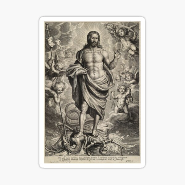 "Resurrection of Jesus" Sticker for Sale by vashchen | Redbubble