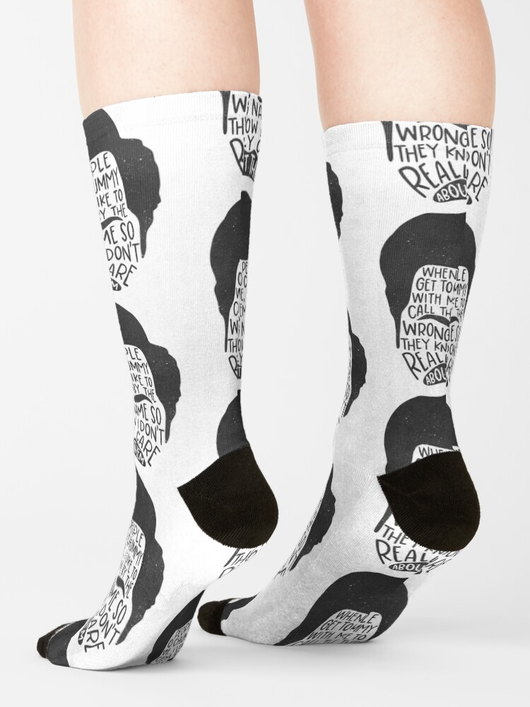 "Ron Swanson Wrong Name" Socks for Sale by laurenhazay | Redbubble